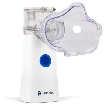 Inalador Nebulizador Mesh Portátil Sem Fio Dellamed - Inalador ...