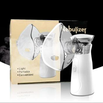 Inalador Nebulizador Ultrassônico Portátil Bivolt Ou Pilha - HIGA ...