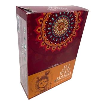 Incenso Massala Jai Hare Krishna Goloka 12 Caixas De 15 G - Meta ...
