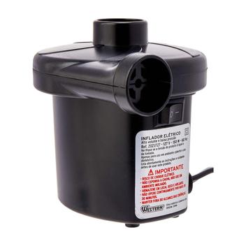 Inflador Elétrico Bomba Dupla Função Inflar E Desinflar 127V 150W ...