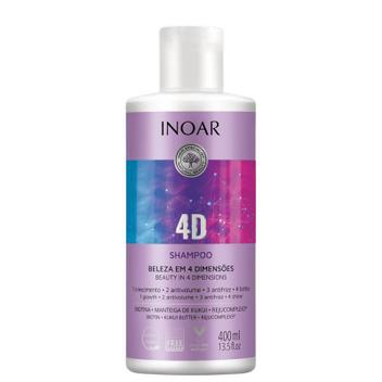 Inoar 4D Shampoo 400Ml - Shampoo - Magazine Luiza