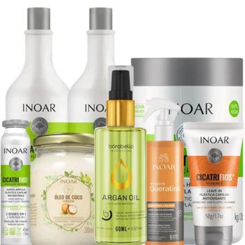 Inoar CicatriFios - INOAR COSMETICOS - Kit de Tratamento para Cabelos ...