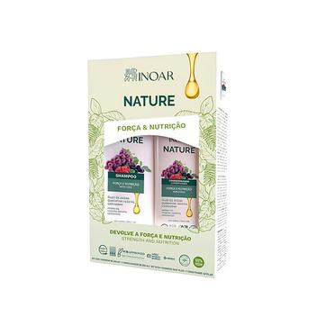 Inoar Kit Nature Shampoo e Condicionador Nutrição - Kit Shampoo e ...