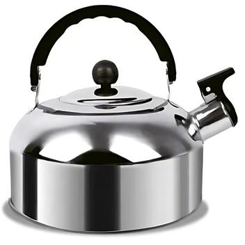 Inox Chaleira Com Apito 2,5 Lts E Tampa Bule Fogão Aço Inox - Wellmix ...