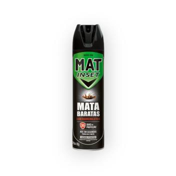 INSETICIDA AEROSOL MAT INSET MATA BARATA 270ml - Generica - Inseticidas ...