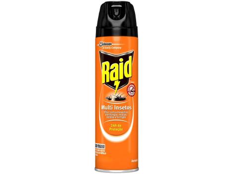 Inseticida Raid Aerossol Multi-Insetos - 285ml - Inseticidas - Magazine ...