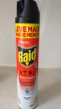Inseticida Raid Multi insetos aerosol 420ml - Inseticidas - Magazine Luiza