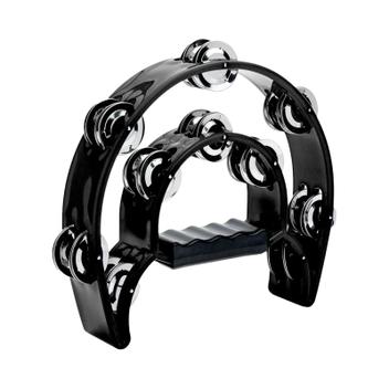 Instrumento Musical De Pandeiro Meia-lua Portátil De Metal De Fileira ...