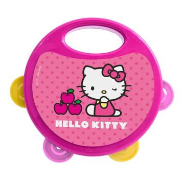Instrumento Musical Infantil Hello Kitty - Pandeiro - Candide - Sons e ...