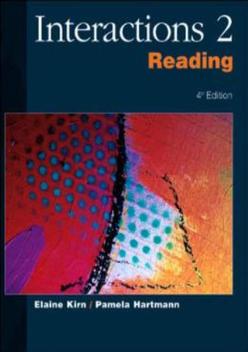 Interactions 2 Reading Text - 4Th Ed - MCGRAW HILL/ELT - Livros de Ciências Humanas e Sociais ...