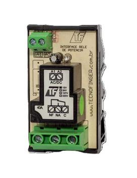 Interface borne rele acoplador potencia 12vdc/ac 40a - TECNOFINGER ...