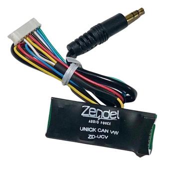 Interface Controle Comando Som Volante Unick Can Vw ZD-UCV - Zendel - Interface de Áudio ...