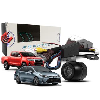 Interface Desbloqueio Multimidia Original Corolla SW4 Hilux Prius Rav4 Com Camera Frontal ...