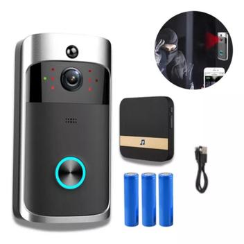 Interfone Inteligente Com Câmera Sem Fio Vídeo Hd Celular - Video ...