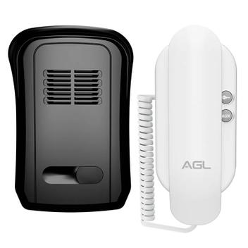 Interfone Wifi Hdl Monofone Connect App Atende No Celular Cor Branco ...