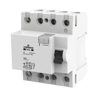 Interruptor DR 4P 63A 30MA DRS4L63A SOPRANO - Disjuntor DR - Magazine Luiza