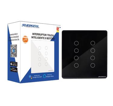 Interruptor Novadigital LITE 8 Teclas 4x4 Wi-Fi - Nova Digital ...