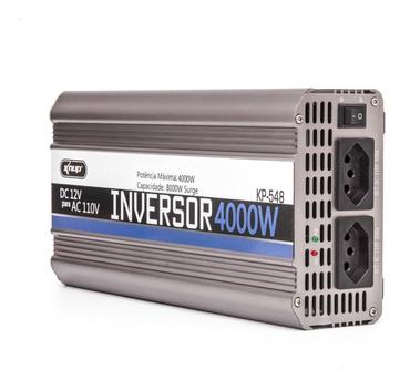 Inversor Conversor de Tensão Potência 4000W Onda Modificada 12V p/ 110V ...