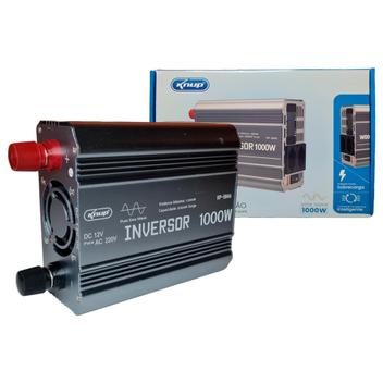 Inversor Onda Senoidal Pura 12v p/ 220v Veicular 1000w de Potencia KP-584A - KNUP - Inversor de ...