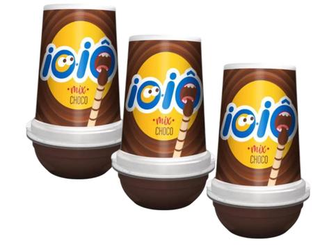 Ioiô Cream Mix Choco e Wafer 41,9g - 3 Unid - Wafer - Magazine Luiza