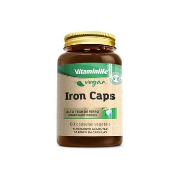 Iron Caps 60 Cápsulas Vegetais Vitaminlife - Complexo B - Magazine Luiza
