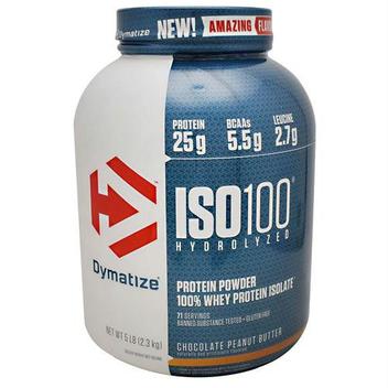 ISO 100 Whey Protein Isolado 100% Hidrolisado (2300g) Dymatize Nutrition - Whey Protein Isolado ...