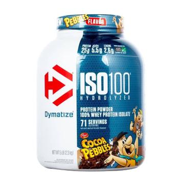 ISO 100 Whey Protein Isolado 100% Hidrolisado (2300g) Dymatize Nutrition - Whey Protein ...