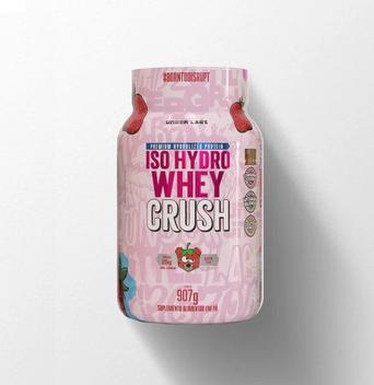 Iso Hydro Whey Crush (907g) - Sabor: StrawBear - Under Labz - Whey ...