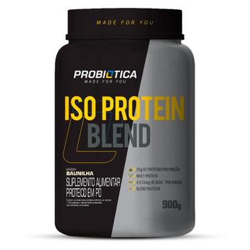Iso Protein Blend Pote 900g - Probiótica - Whey Protein - Magazine Luiza