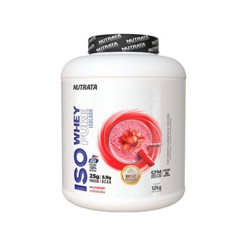 Iso whey pure nutrata 1,8kg - strawberry milkshake - Whey Protein - Magazine Luiza