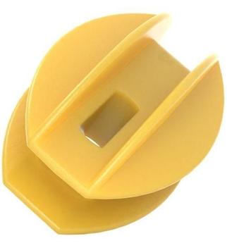 Isolador Castanha Amarelo Com 100Un - Alta Qualidade - CNI Plásticos ...