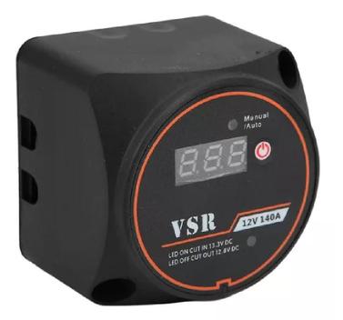 Isolador De Bateria Rele Com Voltímetro 12v 140a Barco - VSR ...
