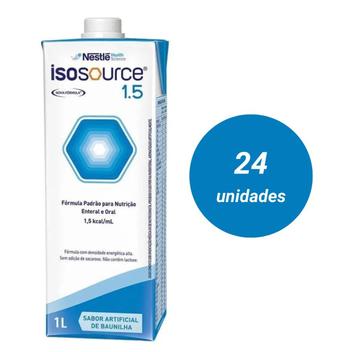 Isosource 1.5 Nestle 1L - Kit 24 unidades - Bebida Funcional - Magazine ...