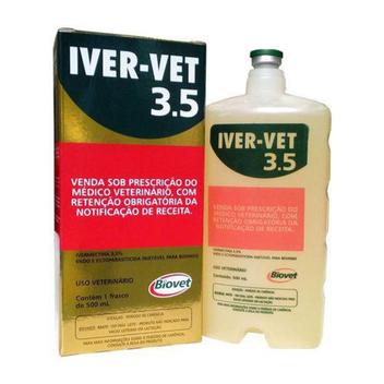 Iver-vet Injetável 3,5% - 500 Ml - Biovet - Farmácia Pet - Magazine Luiza