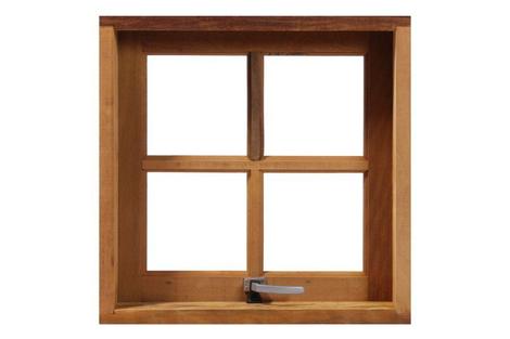 Janela Maxim-Ar Quadriculada 60cm Reta em Madeira Maciça Cedro Arana ...