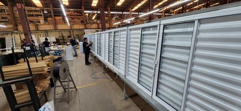 Janela Vitro 2 Folhas 1,20m x 1m em Alumínio Branco com vidro Vitrolar ...