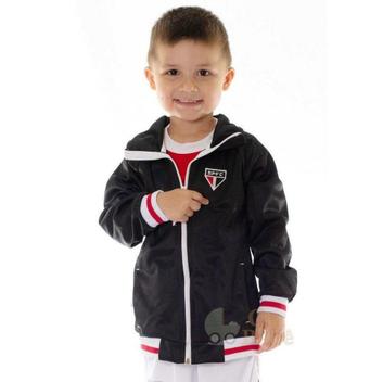 Jaqueta Infantil São Paulo Preta Flanelada Oficial - Revedor - Outros ...