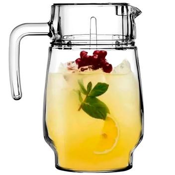 Jarra de Vidro Com Tampa Safira Sl0888 Original Line - 1800ml - Jarra - Magazine {{route ...