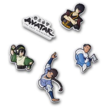 Jibbitz avatar - o último mestre do ar pack com 5 peças unico ...