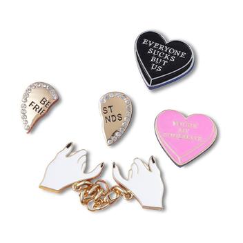 Jibbitz dia nacional da amizade pack 5 unico - Jibbitz - Magazine Luiza