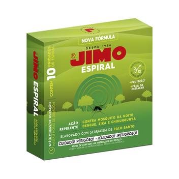 Jimo Espiral Relente Mosquitos C/10 Un - Repelente - Magazine Luiza