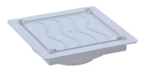 Jjm ralo hide tampa oculta 15x15 - JJM ESQ DE ALUMINIO - Ralo / Grelha - Magazine Luiza