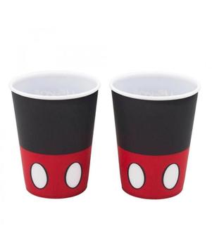 Jogo 2 Copos Plástico Mickey 400ml Disney - Minas de Presentes - Copos ...