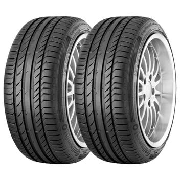 Jogo 2 Pneus Continental Aro 17 ContiSportContact 5 MO 225/45R17 91W - Pneus - Magazine Luiza
