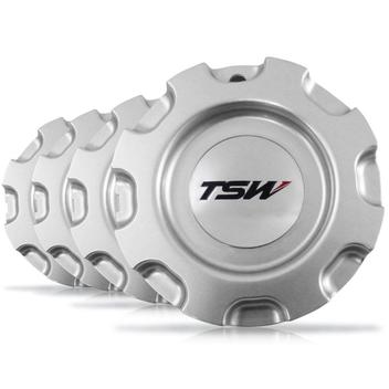 Jogo 4 Calota Miolo Roda Tsw Kyalami Aro 15 17 18 20 Prata - GPS ...
