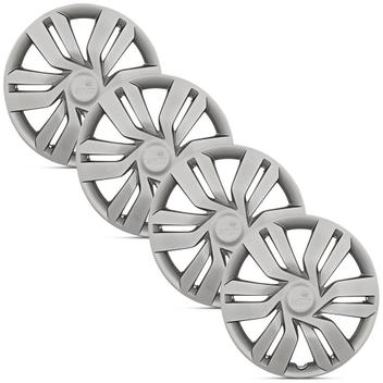 Jogo 4 Calota Original Honda Fit City Prata Aro 15 Grid - Grid Calotas ...