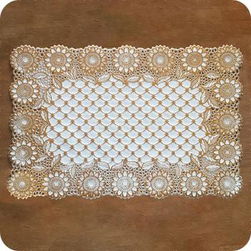 Jogo Americano Dourado 4 Unidades 30x45cm Decorativo - Uzoo - Jogo ...