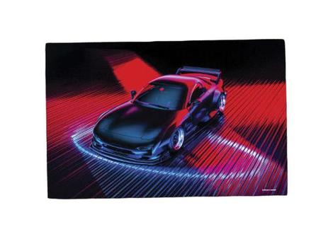 Jogo Americano Retangular Neoprene Car Tunado Neon Vermelho - Deluzz ...