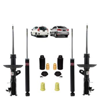 Jogo Amortecedor kayaba+ Kit Batente Honda City e Fit 2015 A 2021 ...