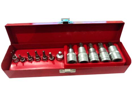 Jogo Bit Soquete Torx 12 Pecas - Statron - Jogo de Chave de Fenda e ...